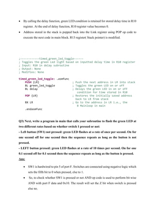 Gain Experience with GPIO, LED Interface and Functions in TI TIVA C Launchpad Development Board ...