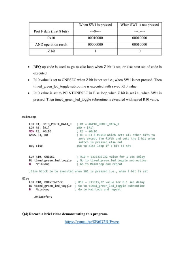 Gain Experience with GPIO, LED Interface and Functions in TI TIVA C Launchpad Development Board ...