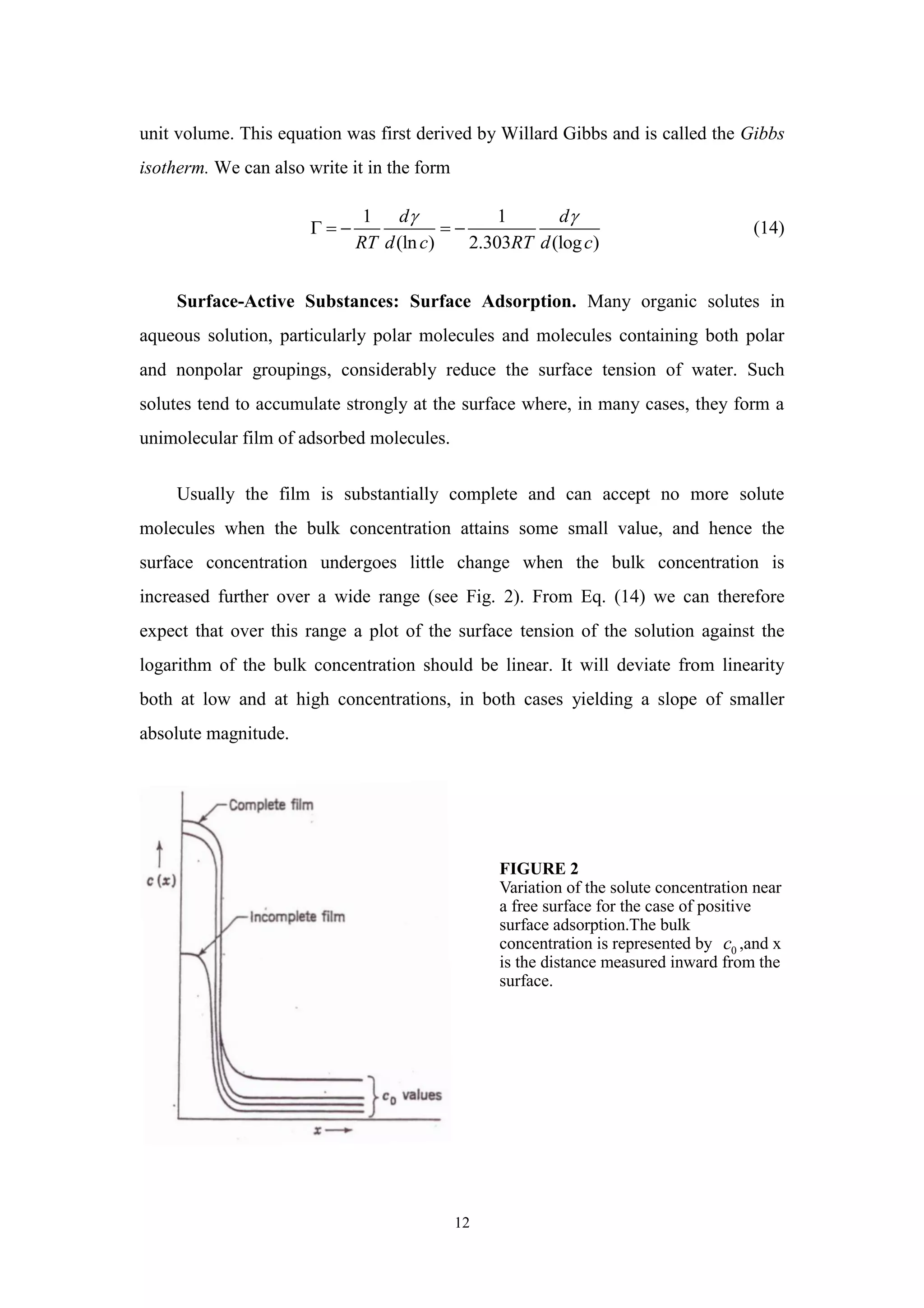 Exp 2 surface tension of solution | PDF