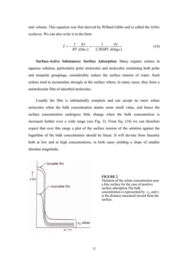 Exp 2 surface tension of solution | PDF