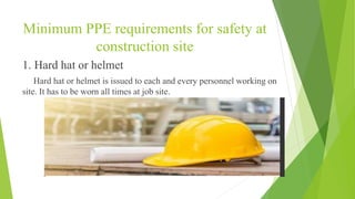 Safety Precautions For Different Construction Activities | PPTX