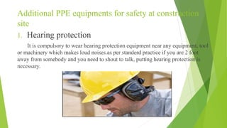 Safety Precautions For Different Construction Activities | PPTX