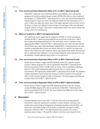 Breast Cancer MCF-7 Cell Spheroid Culture for Drug Discovery and ...