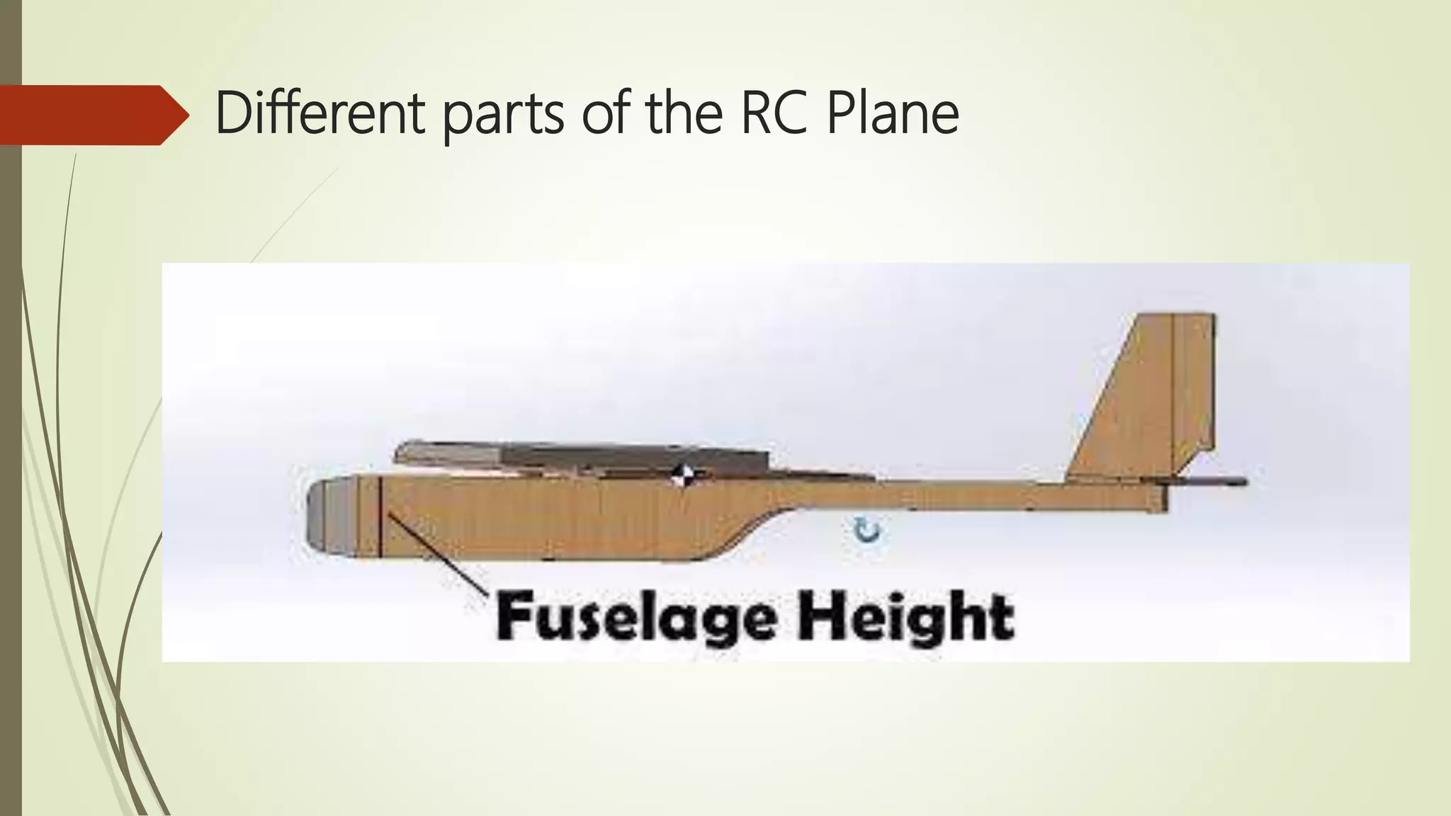 Fuselage Design of an RC plane | PPTX
