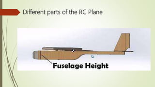Fuselage Design of an RC plane | PPTX