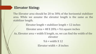 Fuselage Design of an RC plane | PPTX
