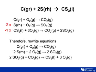 Exp 11 Enthalpy | PPTX