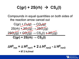 Exp 11 Enthalpy | PPTX
