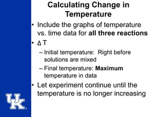Exp 11 Enthalpy | PPTX