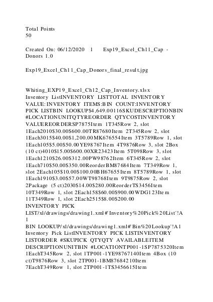 Exp19_Excel_App_Cap_Comp_Tech_Store_InstructionsGrader - | DOCX