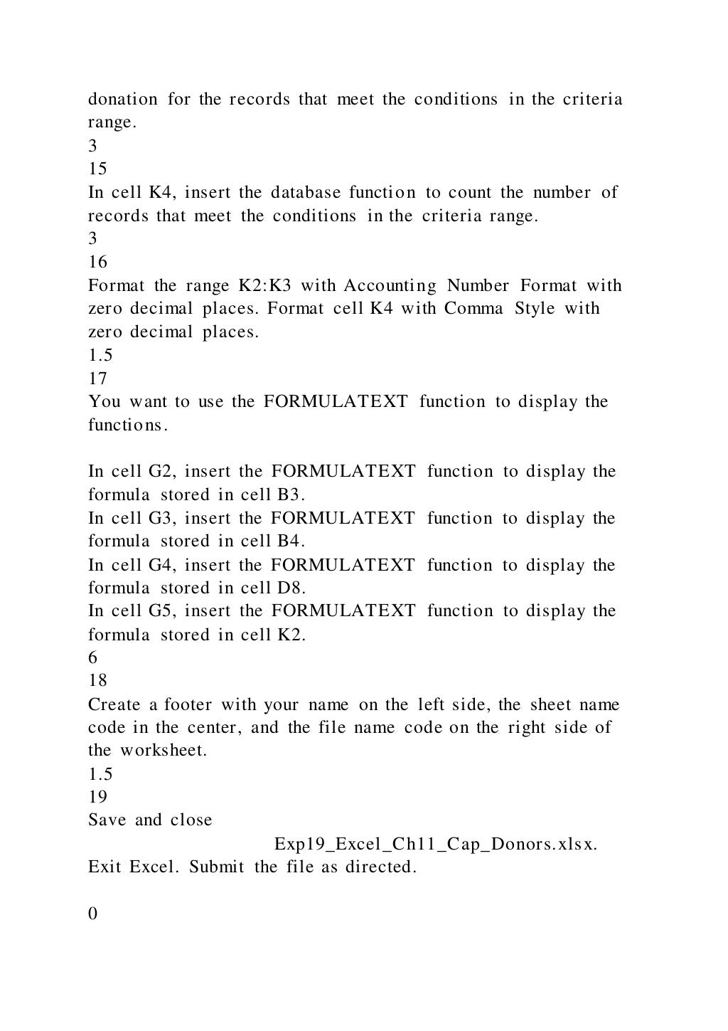 Exp19_Excel_App_Cap_Comp_Tech_Store_InstructionsGrader - | DOCX