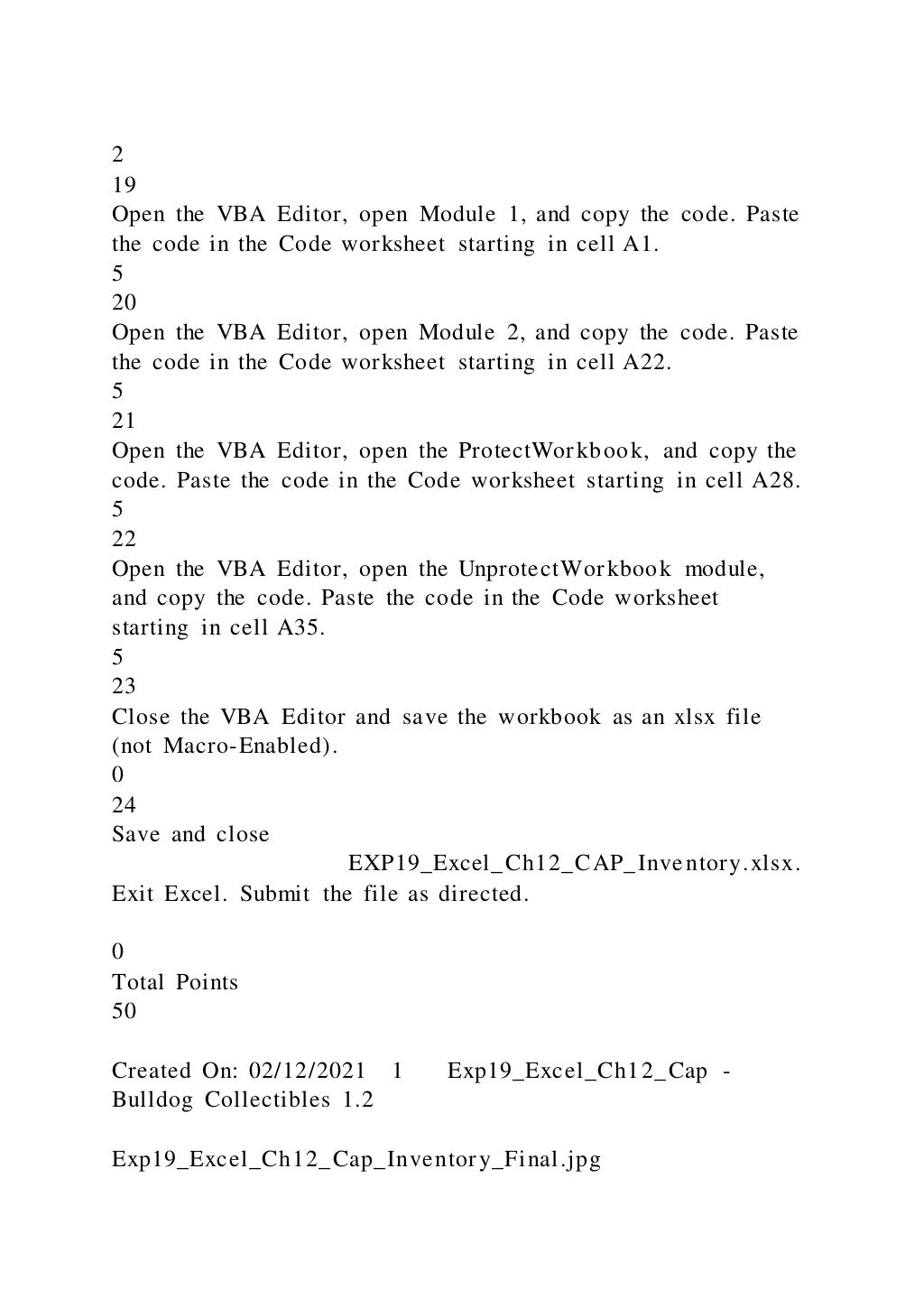 Exp19_Excel_App_Cap_Comp_Tech_Store_InstructionsGrader - | DOCX