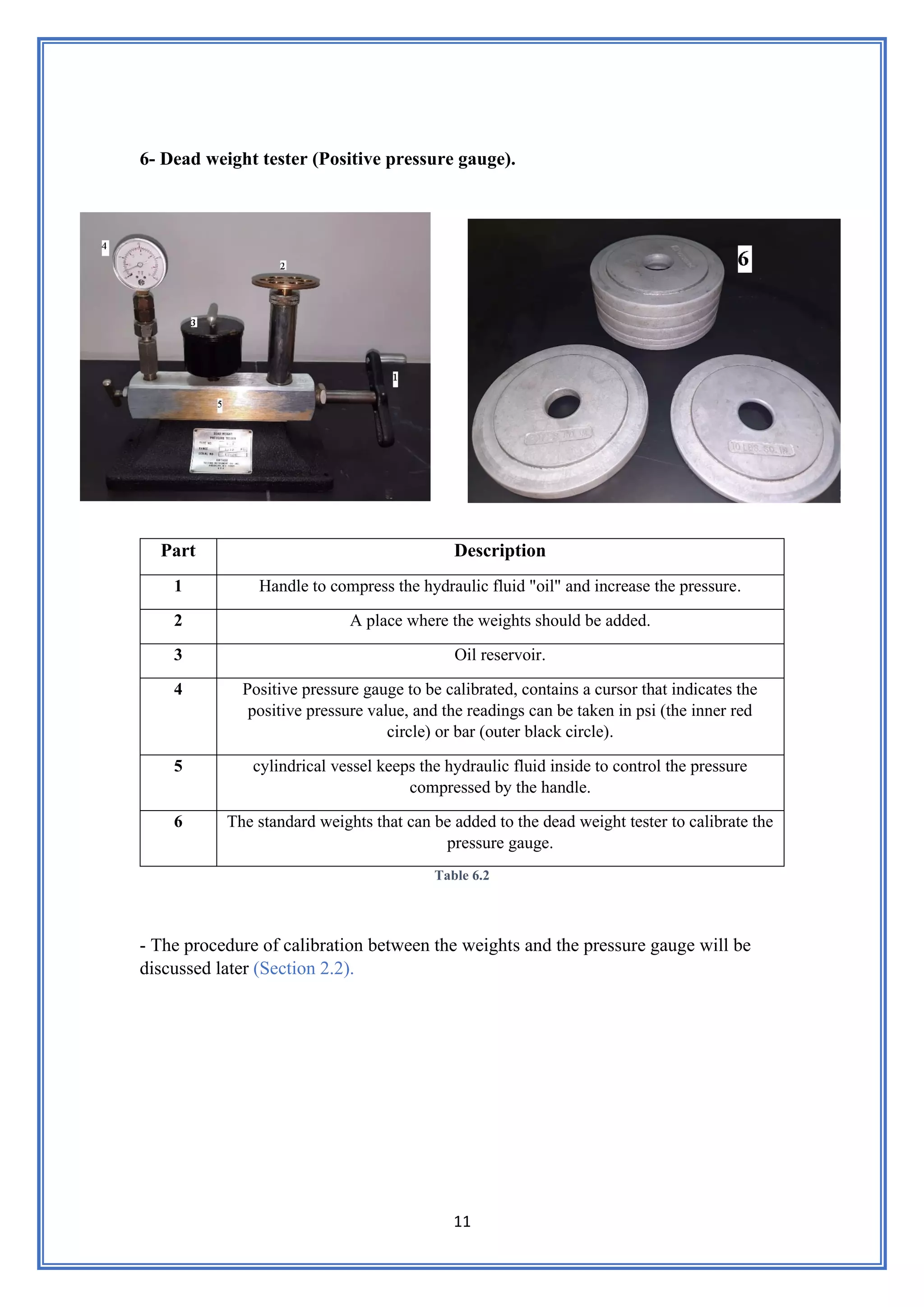 Experiment 1 In Instrumentation And Dynamic Systems Lab Calibration