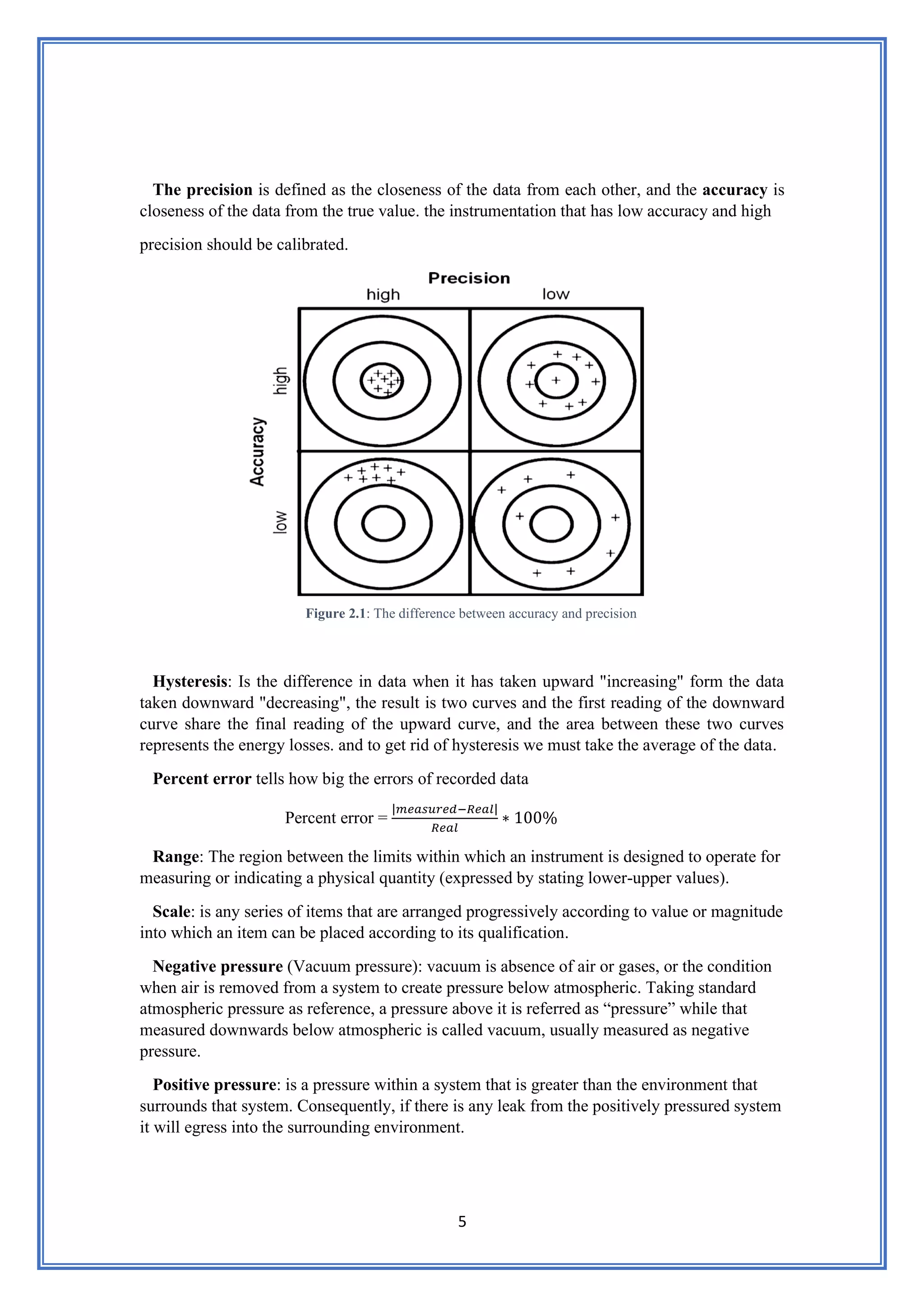 Experiment 1 In Instrumentation And Dynamic Systems Lab Calibration