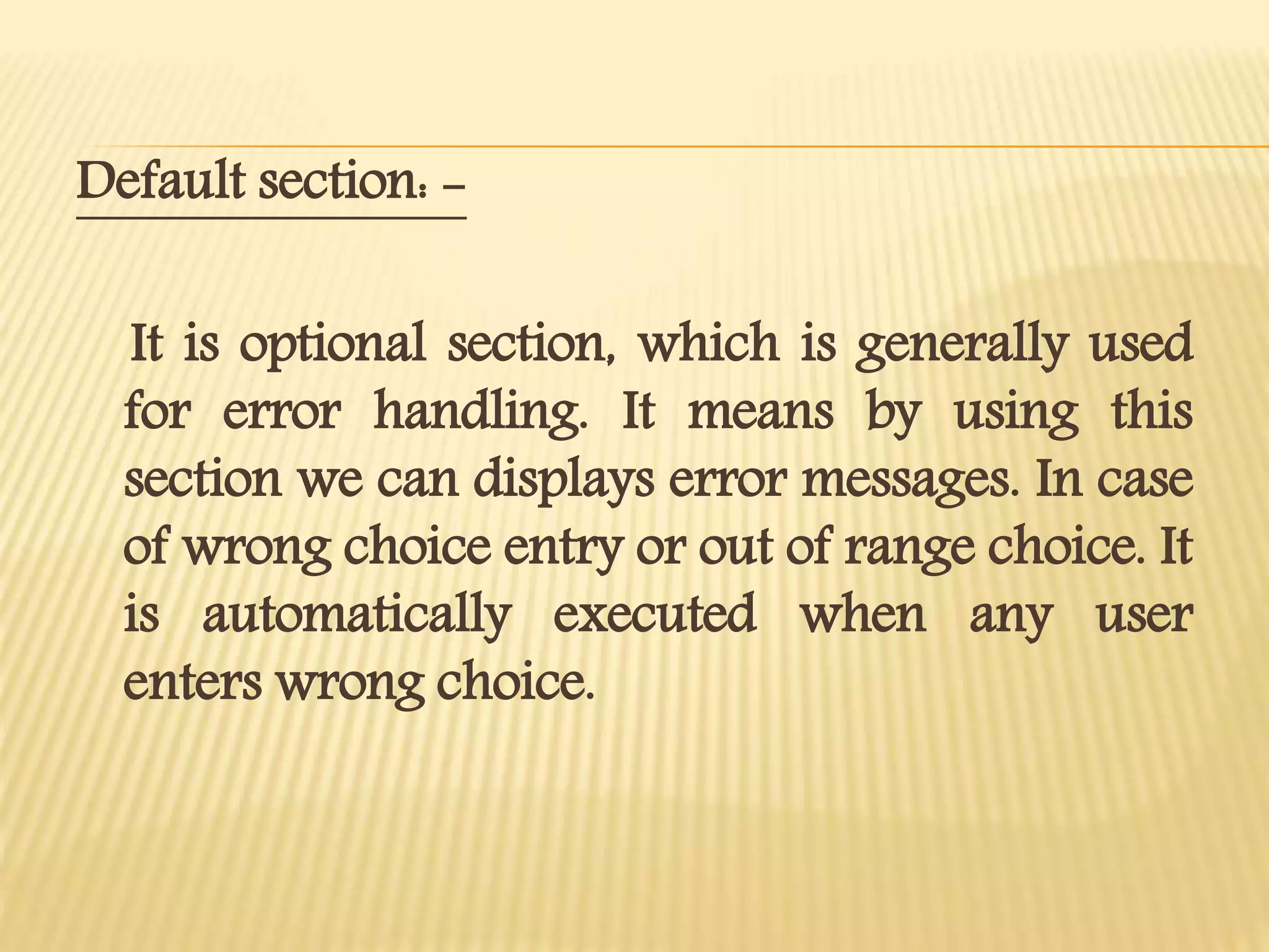 Conditional Statement In C Language Ppt 0667