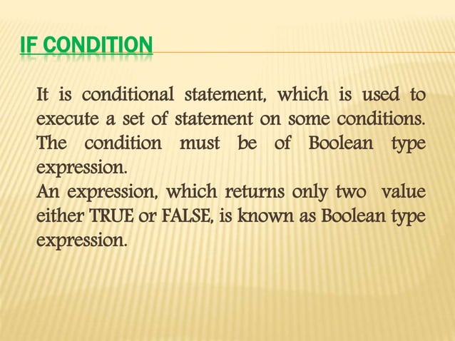 Conditional Statement in C Language | PPTX | Programming Languages | Computing