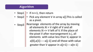 Exp 2 QuickSort algo.pptx