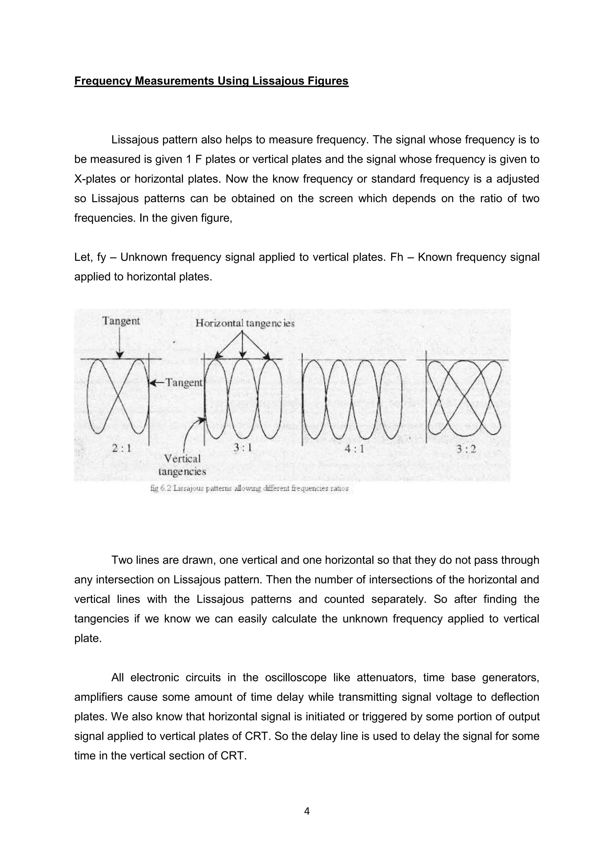 LISSAJOUS PATTERNS Experiment 3 | DOCX