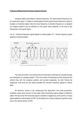 LISSAJOUS PATTERNS Experiment 3 | DOCX