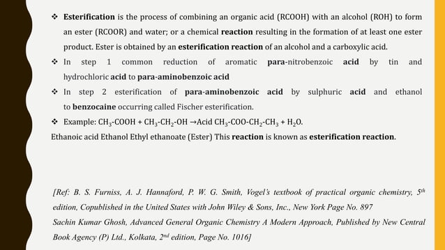 Practical Experiment 3: Benzocain | PPTX | Pharmaceutical Drugs ...