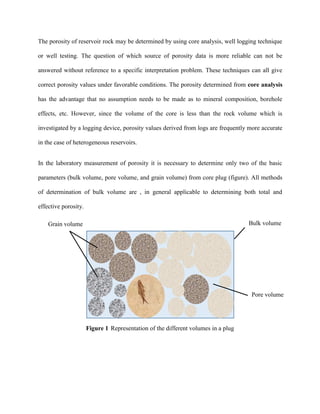 Reservoir Rock Properties Laboratory Manual Exp (#4) | PDF