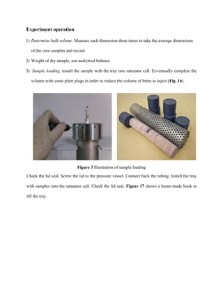 Reservoir Rock Properties Laboratory Manual Exp (#4) | PDF