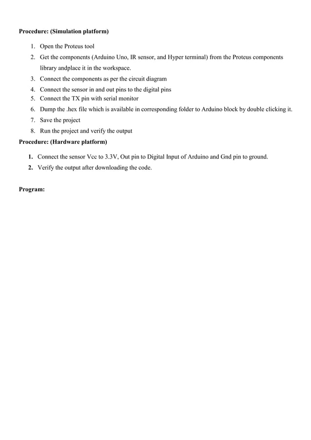 Experiment On Digital Sensor Interfacing Pdf Computing Technology