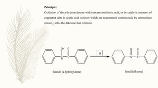 Practical Experiment 4: Benzyl from benzoin | PPTX