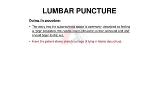Lumbar Puncher | PPT