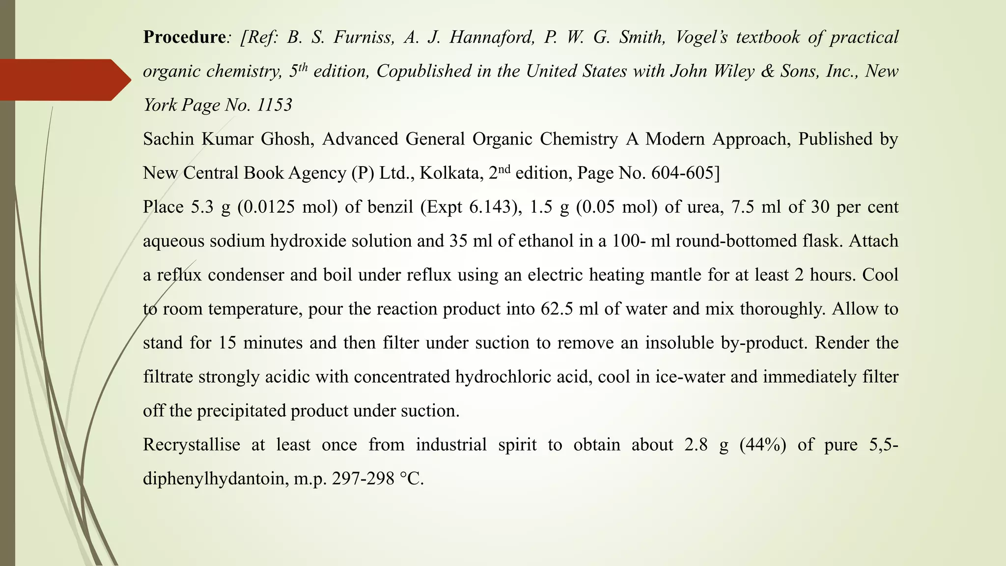 Practical Experiment 5: Phenytoin | PPTX