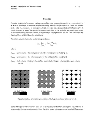 Exp6 porosity | PDF
