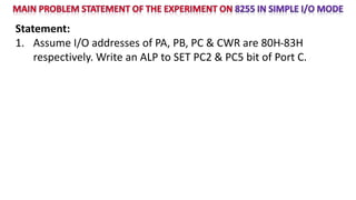 Exp 7 IO & BSR Mode.pptx