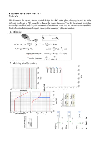Design the implementation of CDEx Robust DC Motor. | PDF