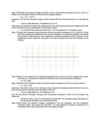 SIGNAL SPECTRA EXPERIMENT AMPLITUDE MODULATION COPY 2 | DOCX