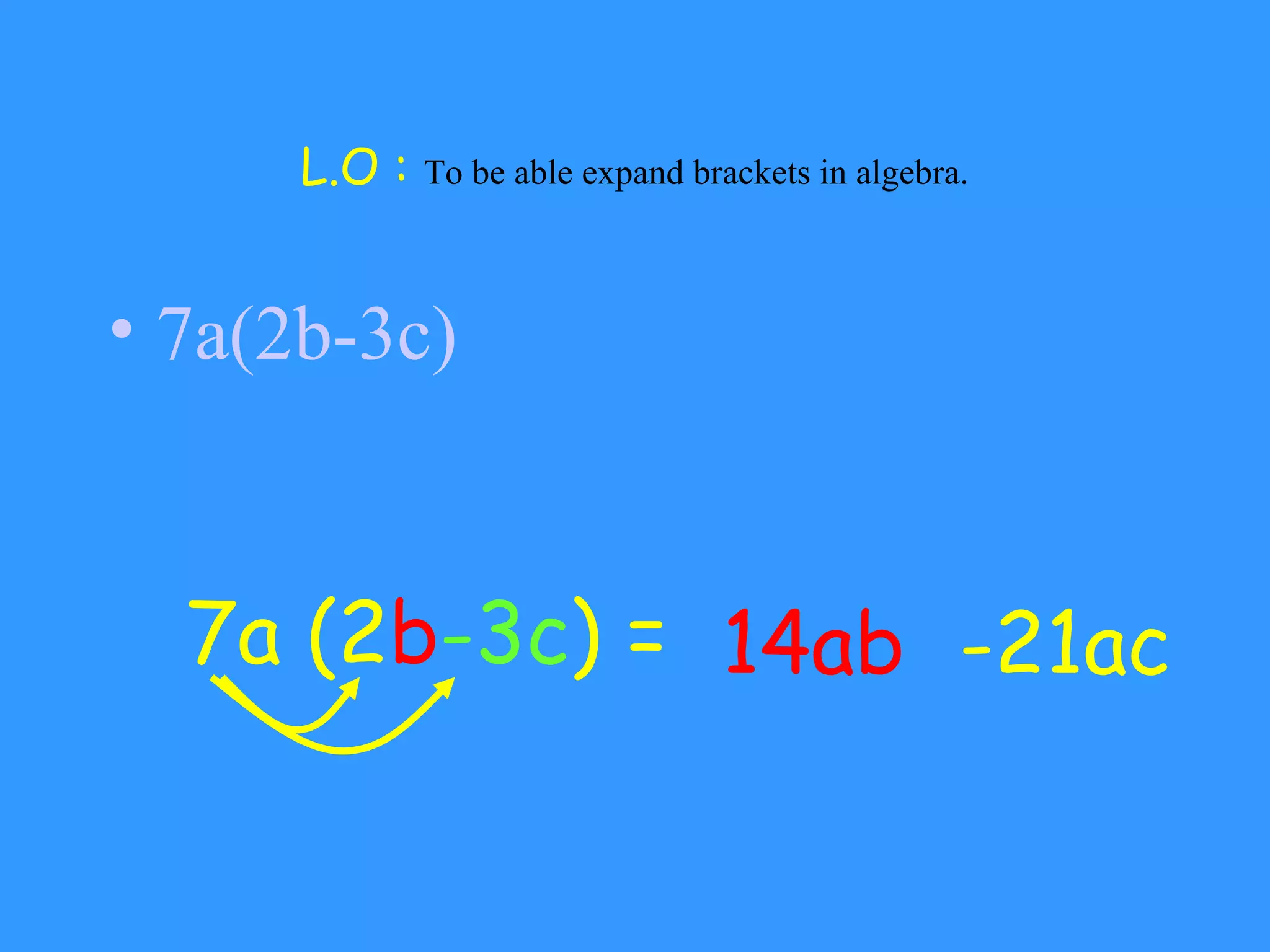 Expand brackets and_factorise | PPT Expand brackets and_factorise | PPT
