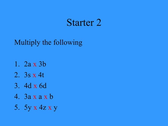 Expand brackets and_factorise | PPT