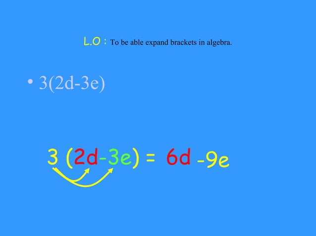 Expand brackets and_factorise | PPT