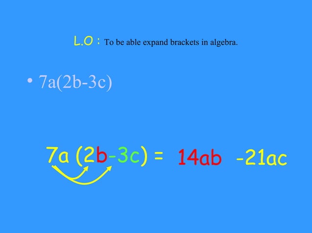 Expand brackets and_factorise | PPT