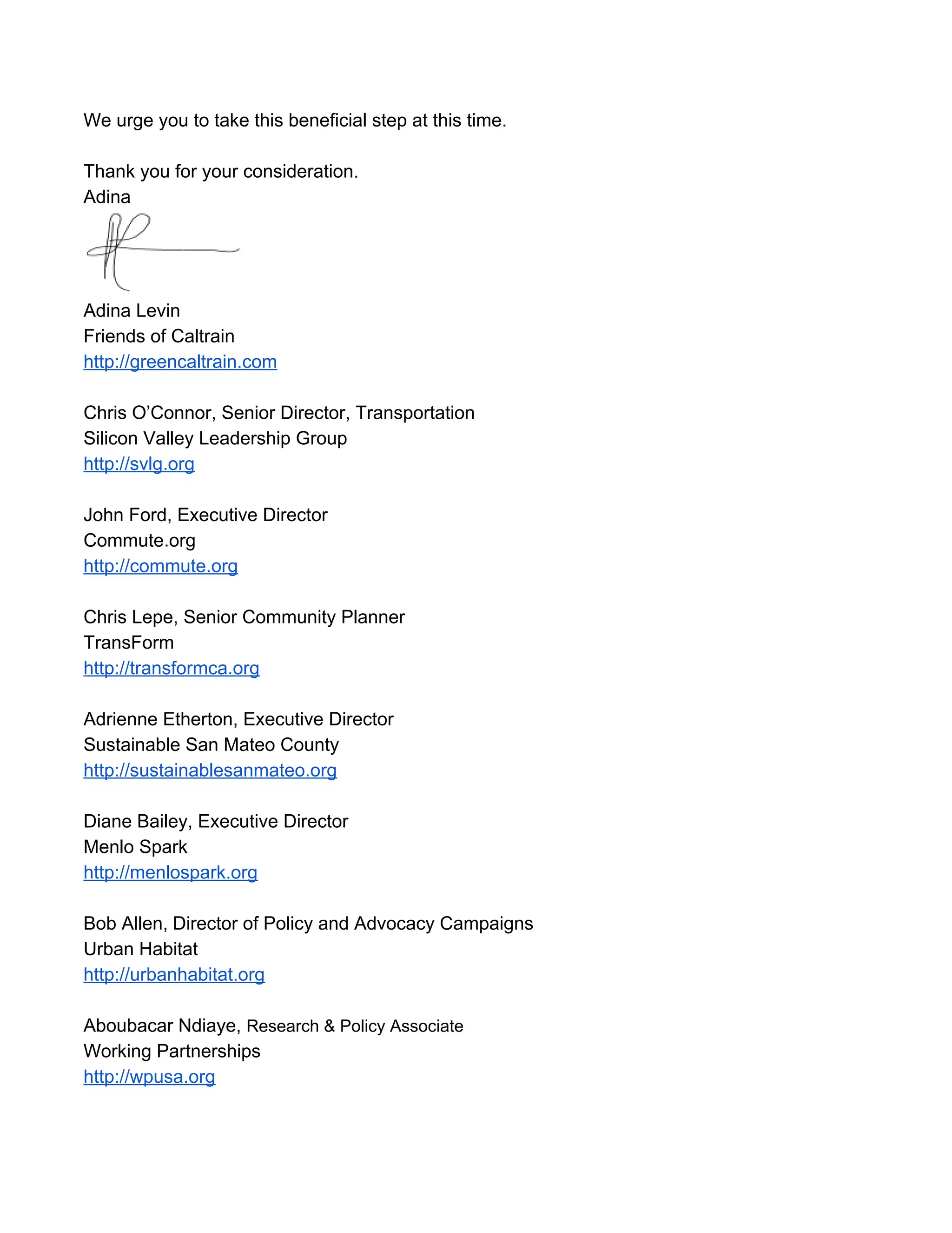 Expand Caltrain GOPass to TMAs and contract workers | PDF