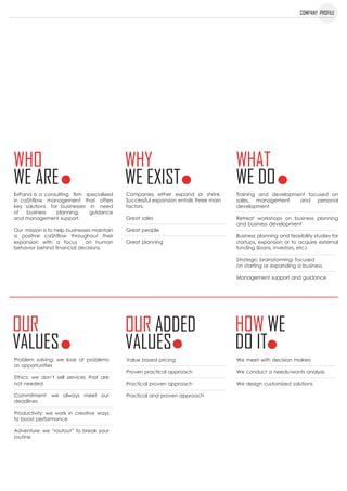 Expand company profile | PDF