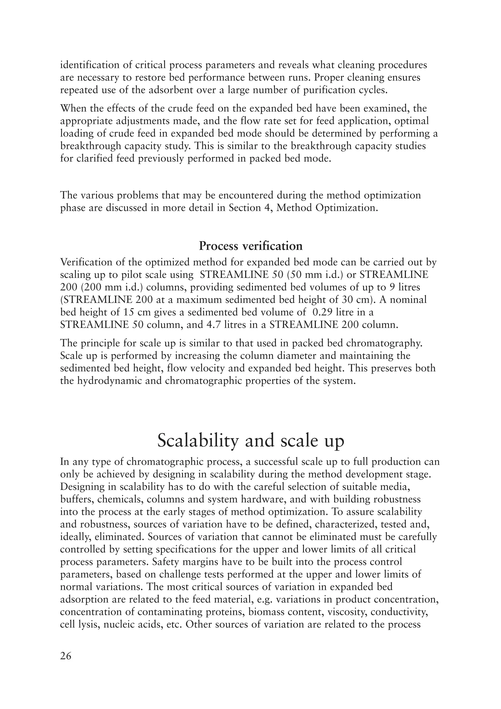 Expanded bed column pharmacia introd eba | PDF | Biotech and Biomedical ...