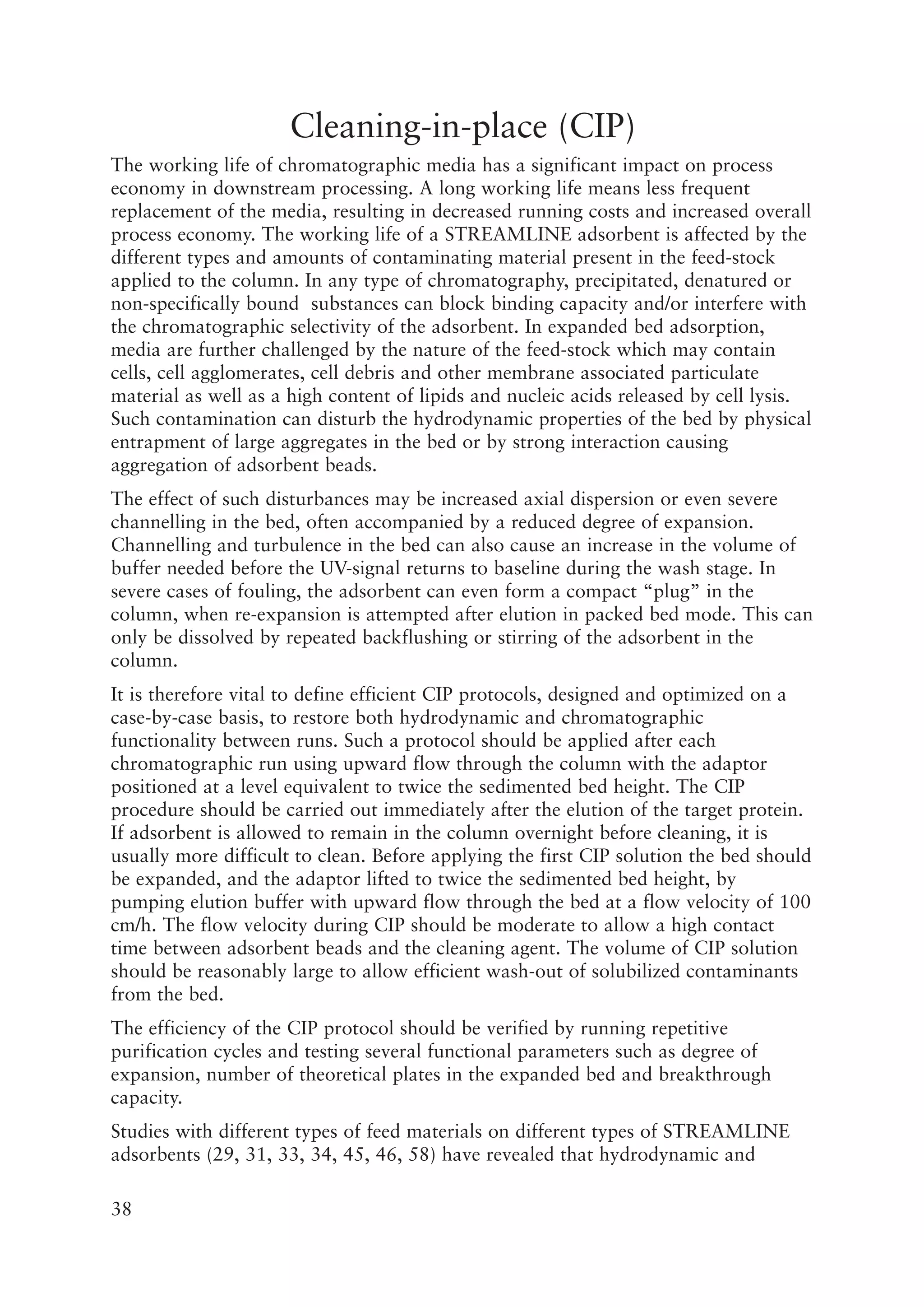 Expanded bed column pharmacia introd eba | PDF | Biotech and Biomedical ...