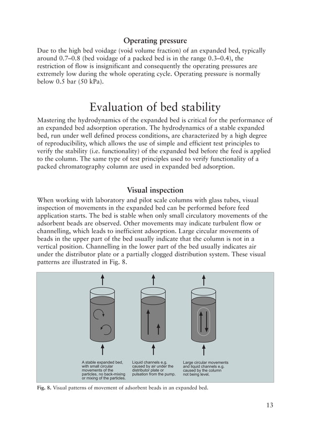 Expanded bed column pharmacia introd eba | PDF | Biotech and Biomedical ...