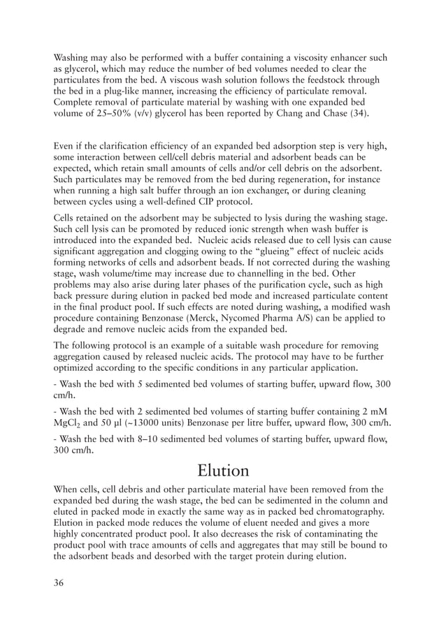 Expanded bed column pharmacia introd eba | PDF | Biotech and Biomedical Industry | Industries