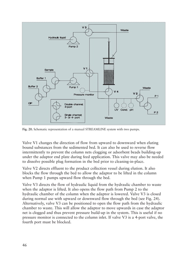 Expanded bed column pharmacia introd eba | PDF | Biotech and Biomedical ...
