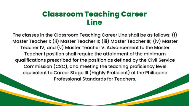 EXPANDED CAREER PROGRESSION SYSTEM FOR PUBLIC SCHOOL.pptx ...