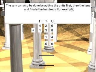 Expanded Column Method Addition | PPT