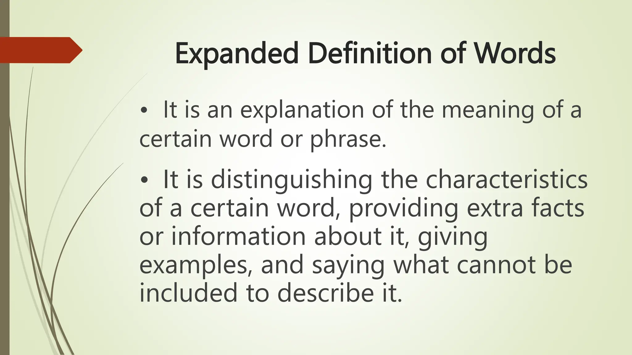 Expanded Definition English 10 ......... | PPTX