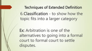 Expanded Definition English 10 ......... | PPTX