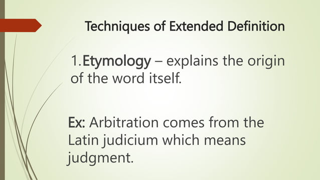 Expanded Definition English 10 ......... | PPTX
